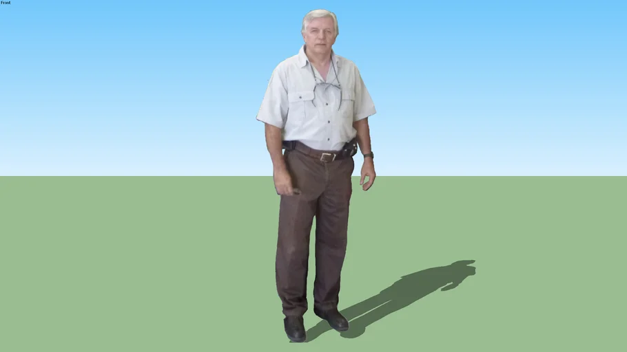 2D_MAN_LUIS_02 | 3D Warehouse