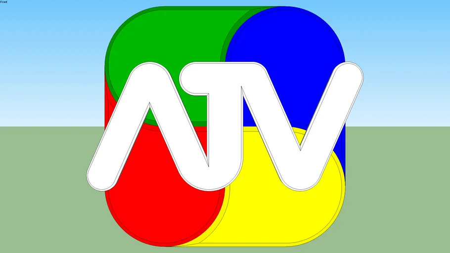 ATV Perú logo (1998-2014) | 3D Warehouse