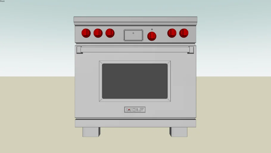 COMMERCIAL STOVETOP/OVEN | 3D Warehouse