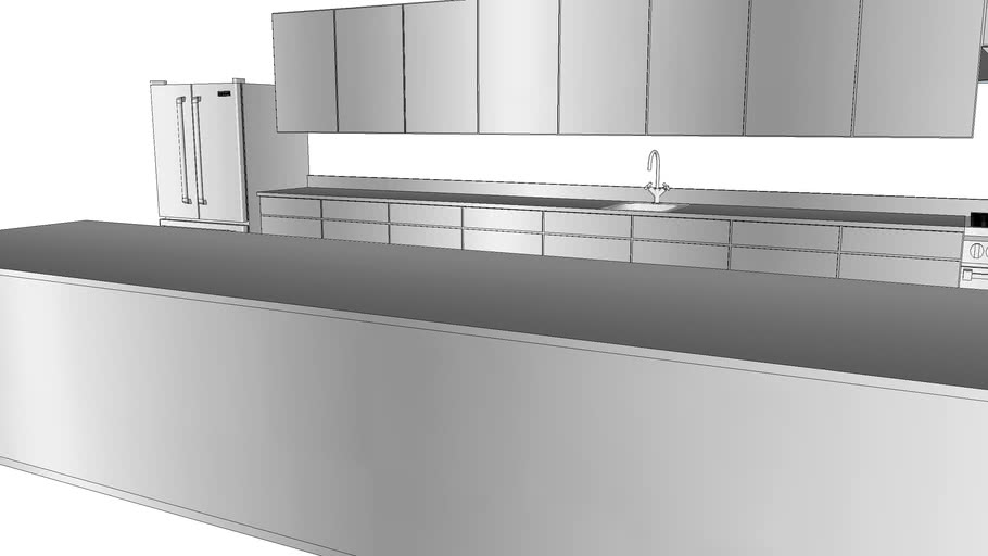 Church Kitchen Set | 3D Warehouse