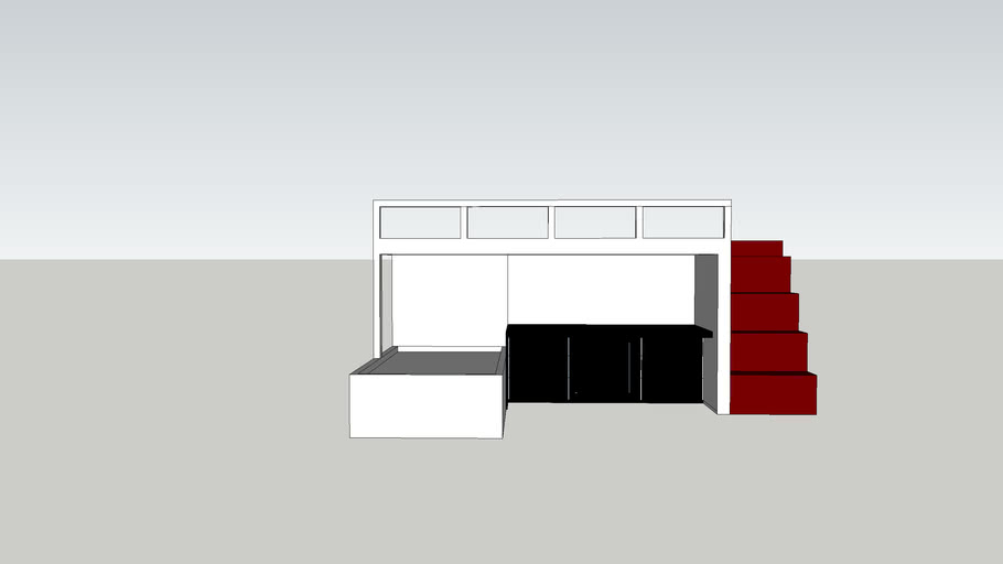 loft bed | 3D Warehouse