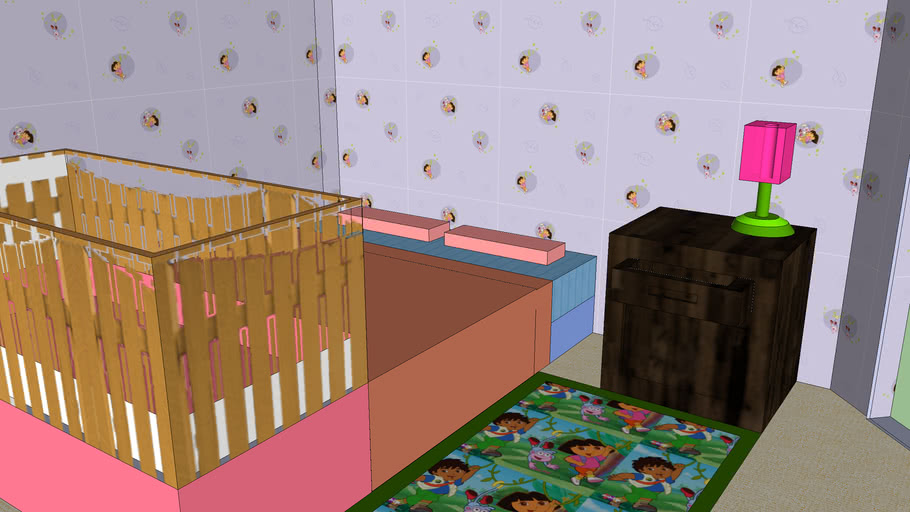 My little sisters dora room | 3D Warehouse