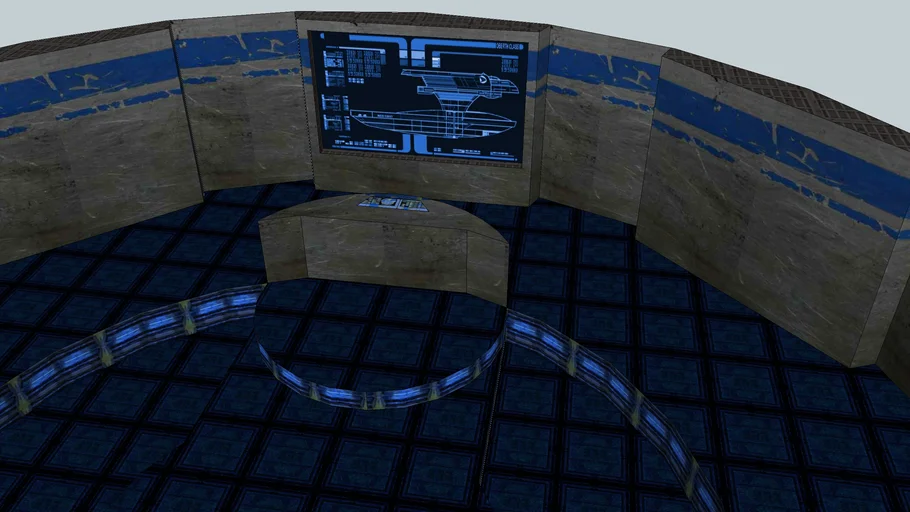 Star Trek Oberth Class Bridge | 3D Warehouse