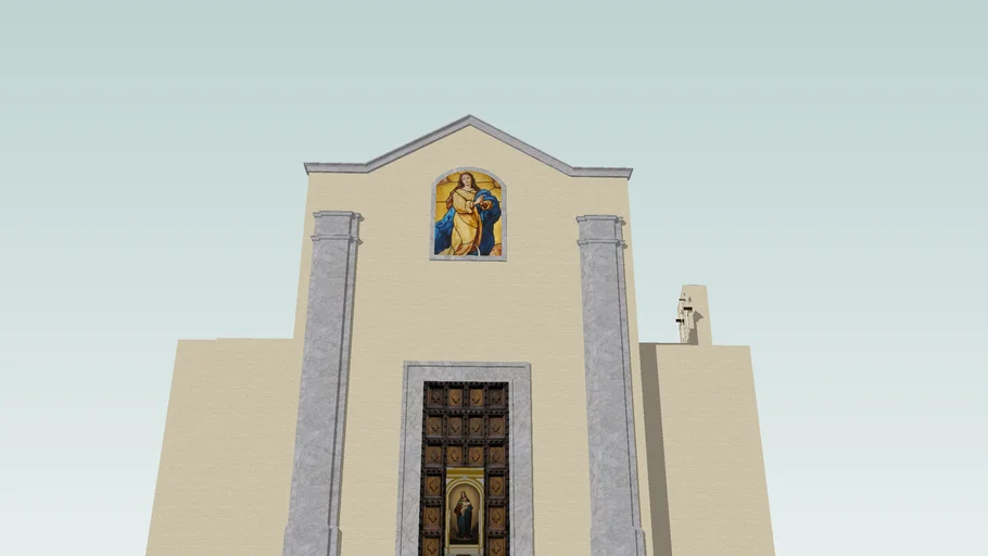 Santuario di Nostra Signora Incoronata di Casalta | 3D Warehouse