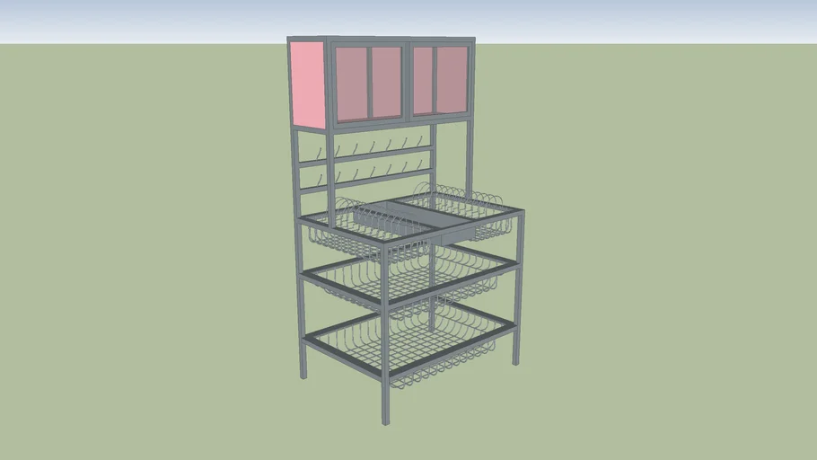 Plate rack | 3D Warehouse