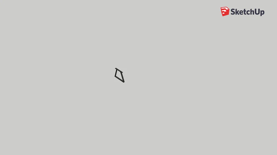 Trapezium Desk Leg | 3D Warehouse