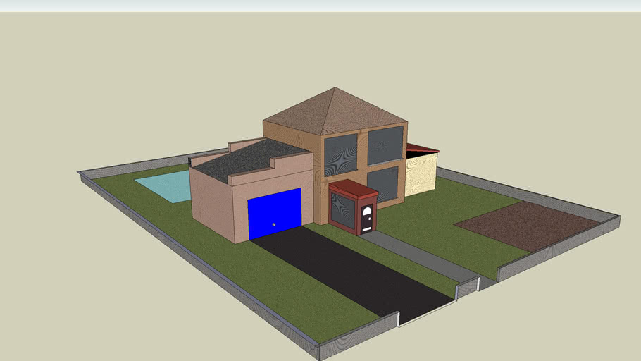 simple house | 3D Warehouse