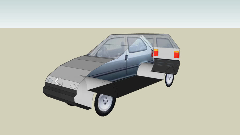 Citroen ZX | 3D Warehouse