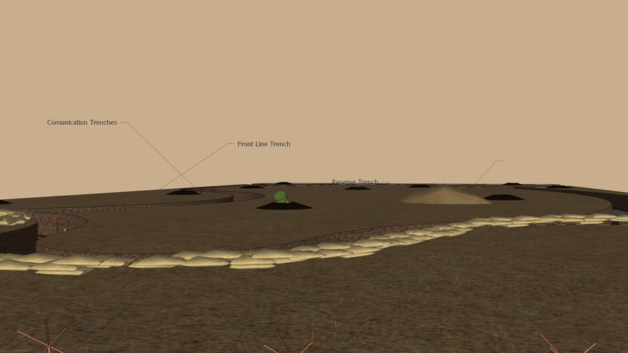 Trench - World War 1 | 3D Warehouse