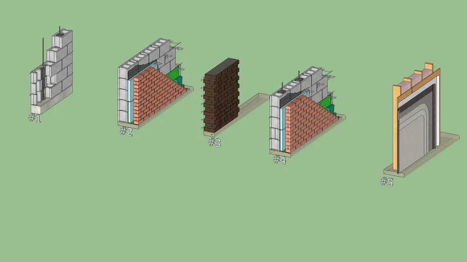wall types 253 | 3D Warehouse