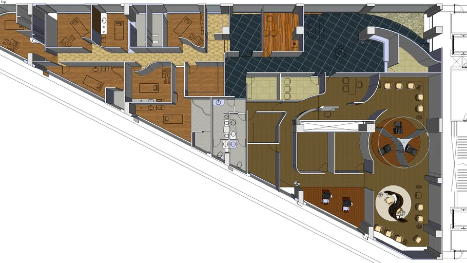 Spa & Salon planning & designing | 3D Warehouse