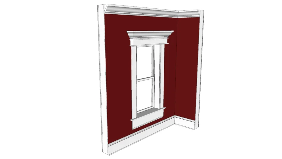 Ornate Window Trim | 3D Warehouse