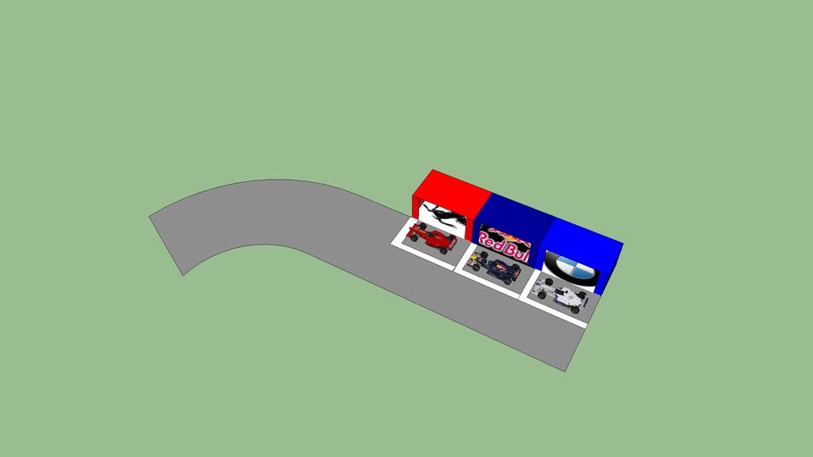 formula 1 pit stop | 3D Warehouse