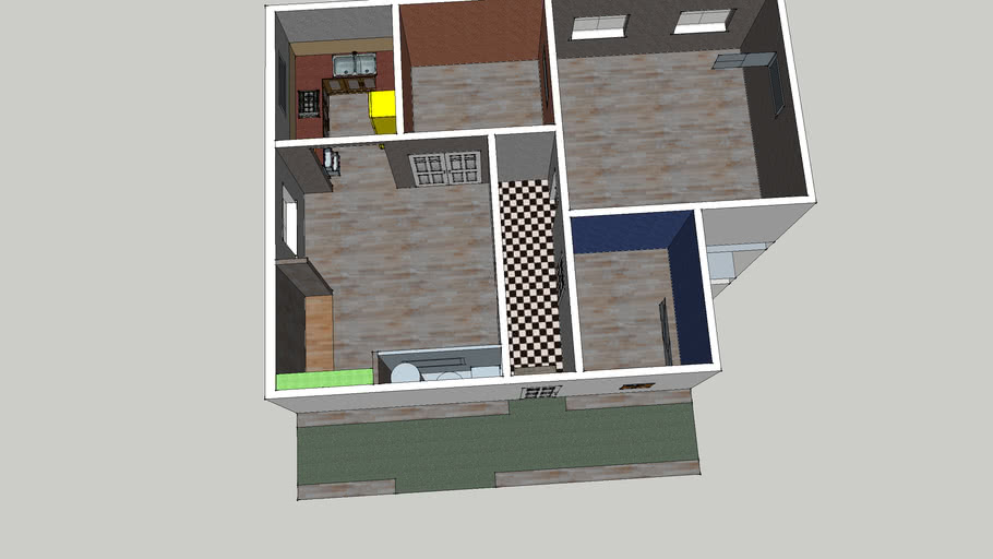 1984- Winston Smith 7th floor flat | 3D Warehouse