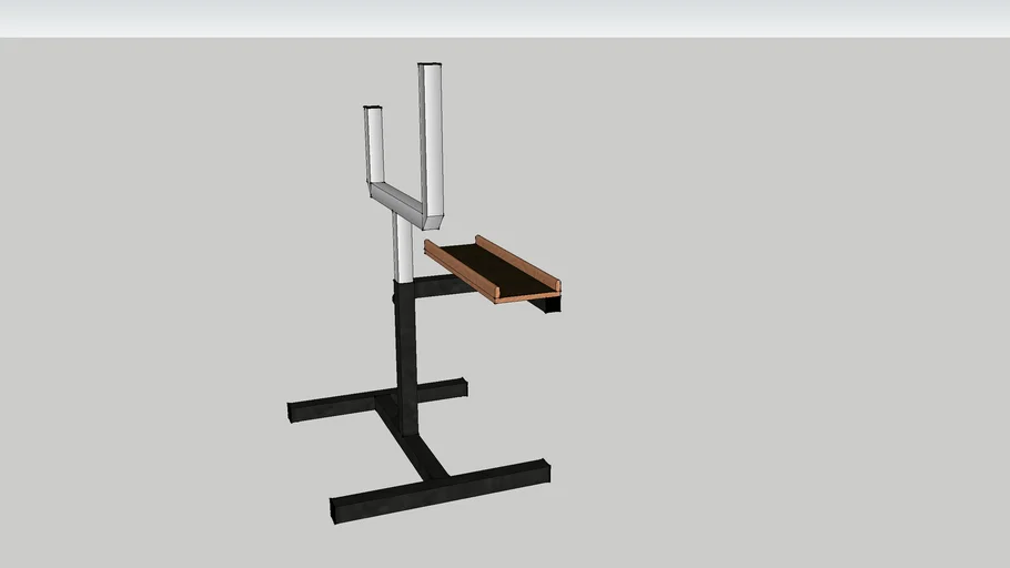 Stojak do kontrabasu | 3D Warehouse