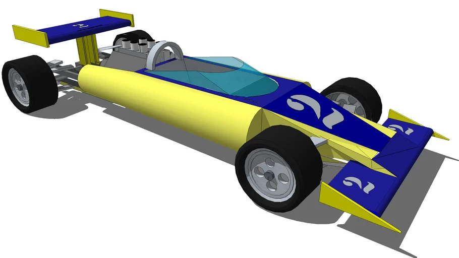 Refined Race Car | 3D Warehouse