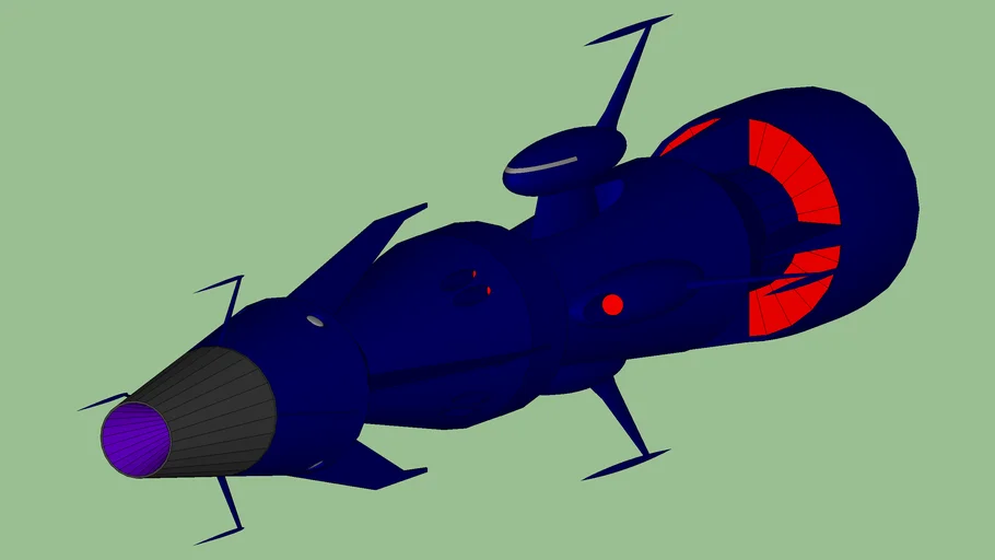 Gamilon Imperator Class Gunship | 3D Warehouse