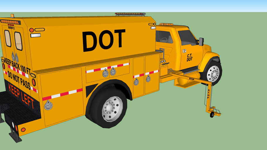 dot service truck | 3D Warehouse