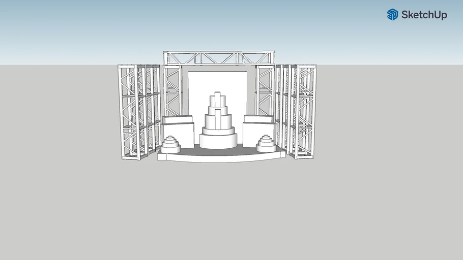 stage model | 3D Warehouse