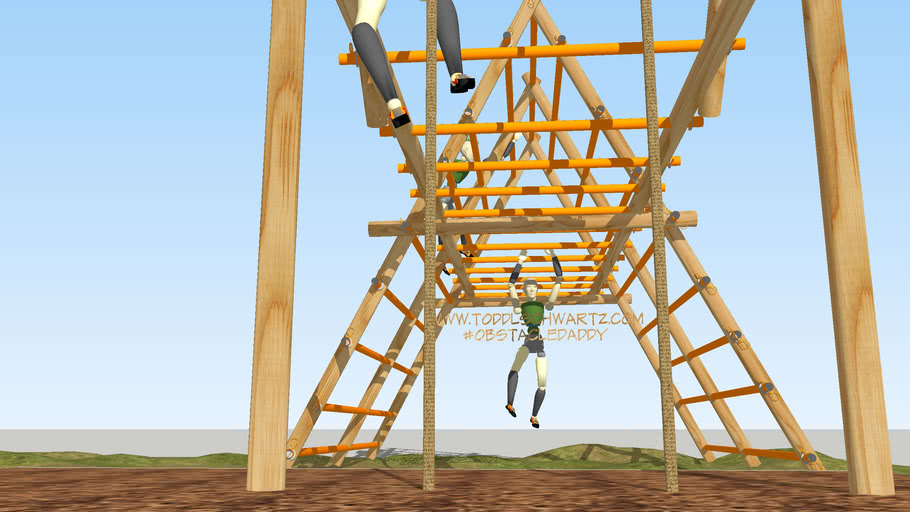 5” Bespoke Log Obstacle | 3D Warehouse