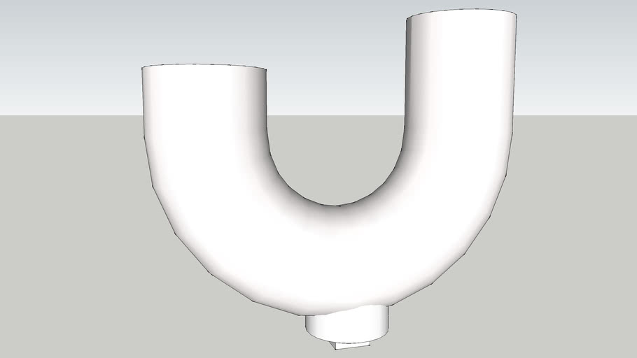 p trap with cleanout | 3D Warehouse