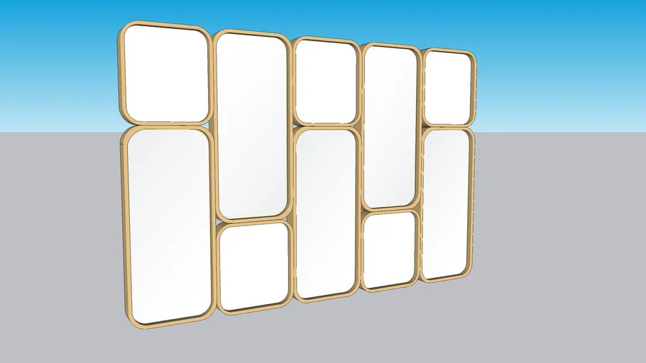 Specchio Madison Maison du monde | 3D Warehouse