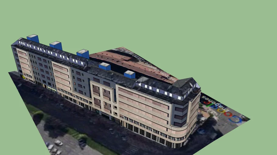 Edificio de viviendas de la Avenida de la Paz, Burgos | 3D Warehouse