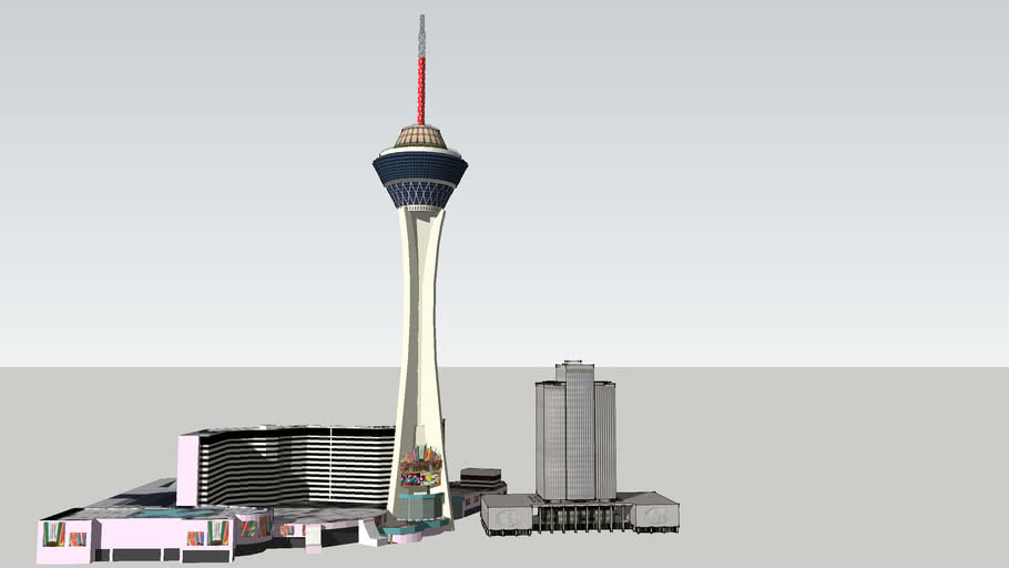 Stratosphere Tower vs. Church Office Building | 3D Warehouse