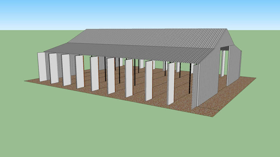 Engine Storage Building | 3D Warehouse