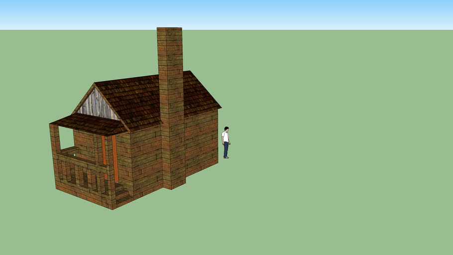 better log cabin | 3D Warehouse