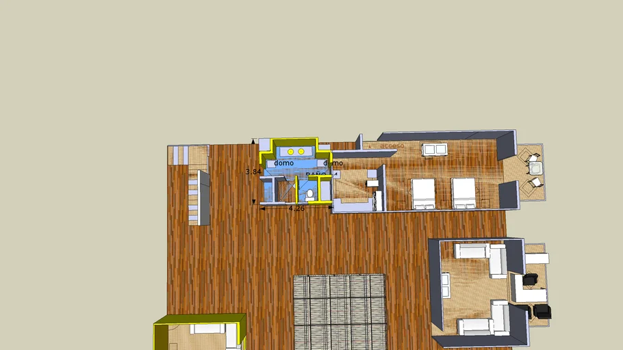casa en 2D | 3D Warehouse