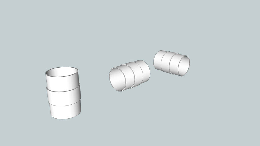 Round tube joint | 3D Warehouse