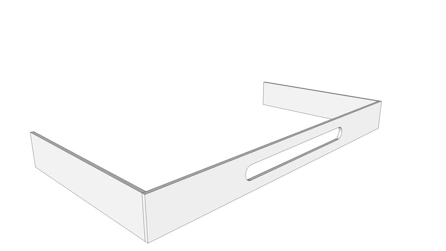 FALDON DE ENCIMERA BAÑO | 3D Warehouse