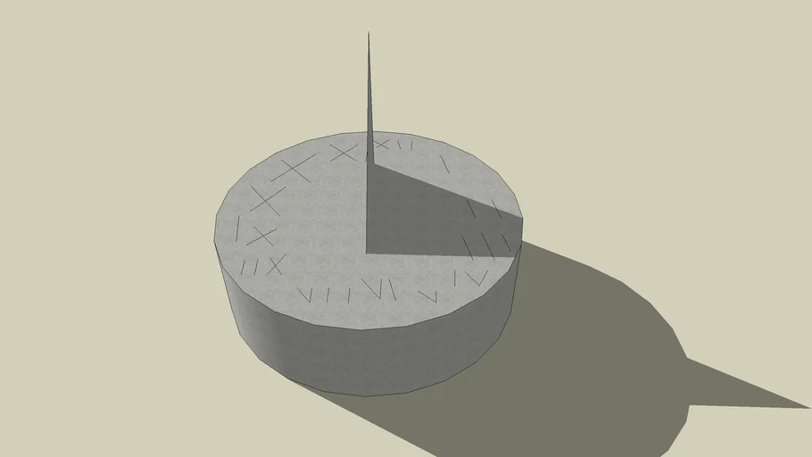 sundial | 3D Warehouse