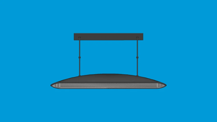 Utopia Large Linear Pendant | 3D Warehouse