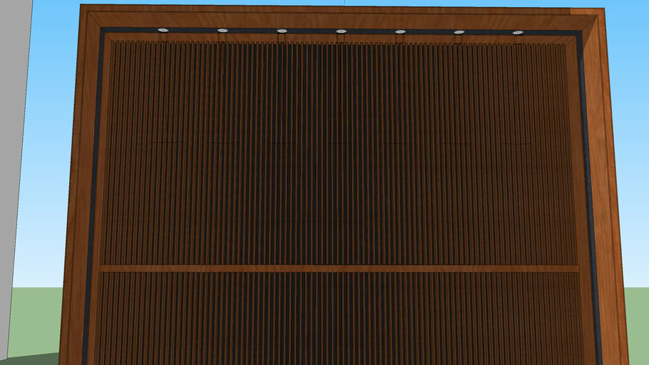 reception backdrop wall background | 3D Warehouse