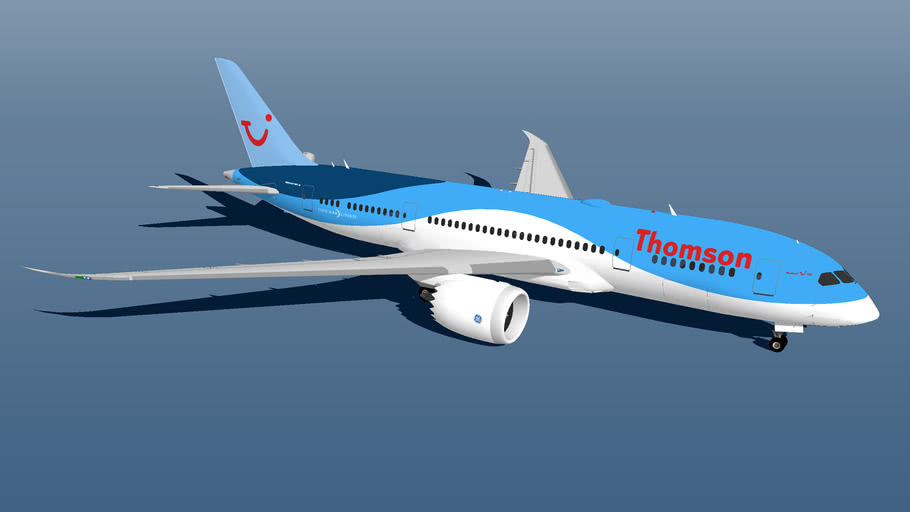 Thomson Airways Boeing 787-800 Dreamliner Aircraft | 3D Warehouse