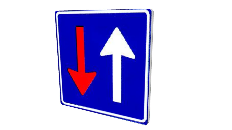 Dutch Traffic Sign, F6 | 3D Warehouse