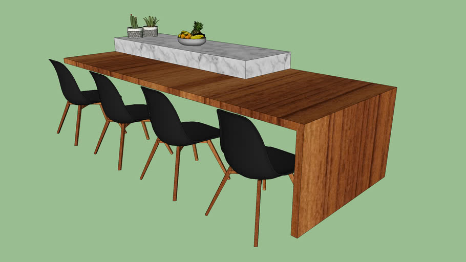 Bancada Gourmet | 3D Warehouse