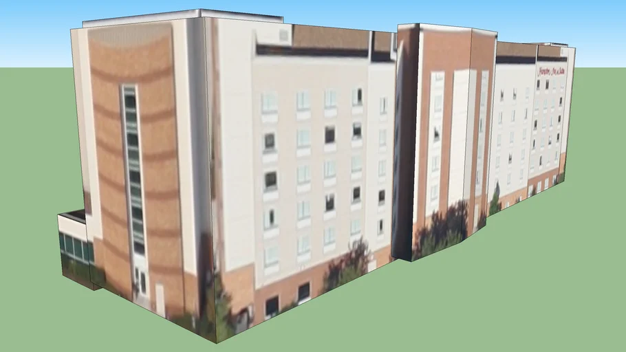 Hampton Hotel in St. Louis | 3D Warehouse