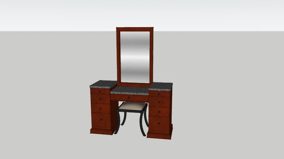Make-Up Vanity | 3D Warehouse