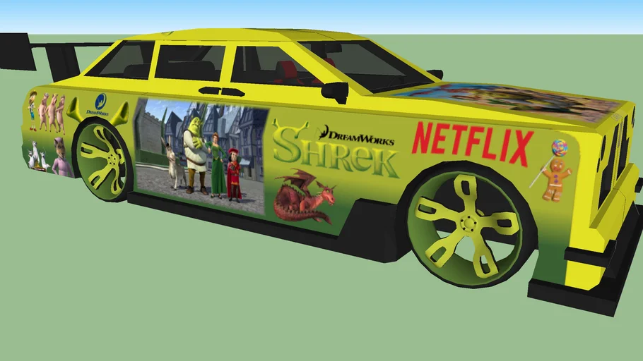 DreamWorks Shrek Car | 3D Warehouse