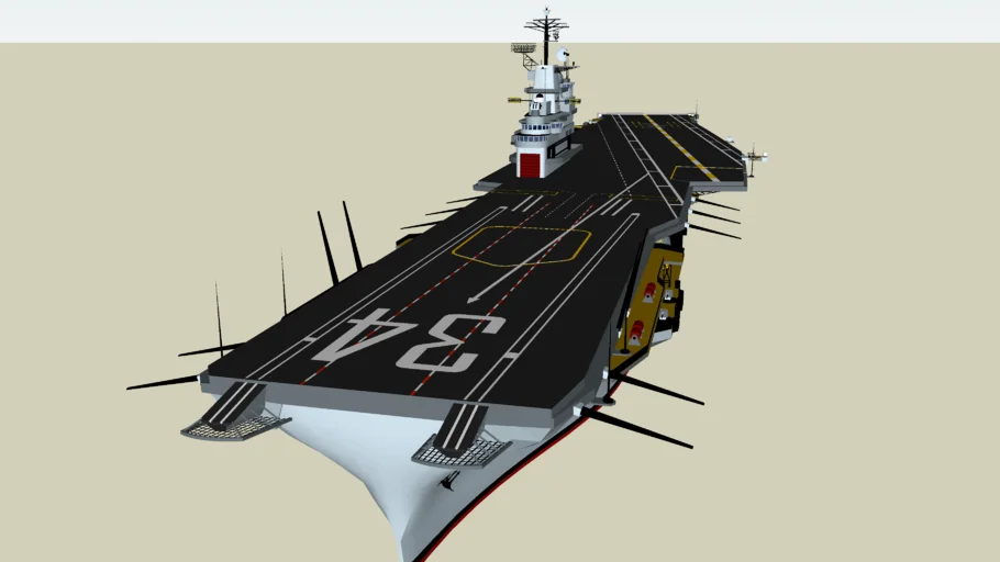 USS Oriskany (CV 34) | 3D Warehouse
