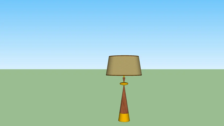 Mid Century Lamp | 3D Warehouse