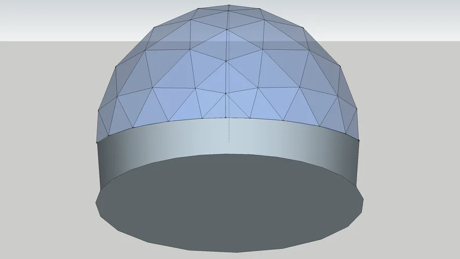 1/2 geodesic dome | 3D Warehouse