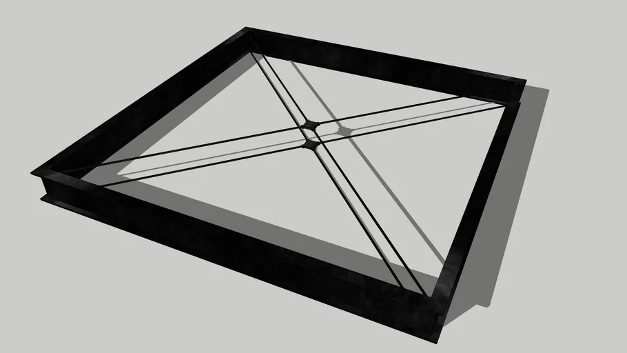 Steel square diagonal chords | 3D Warehouse