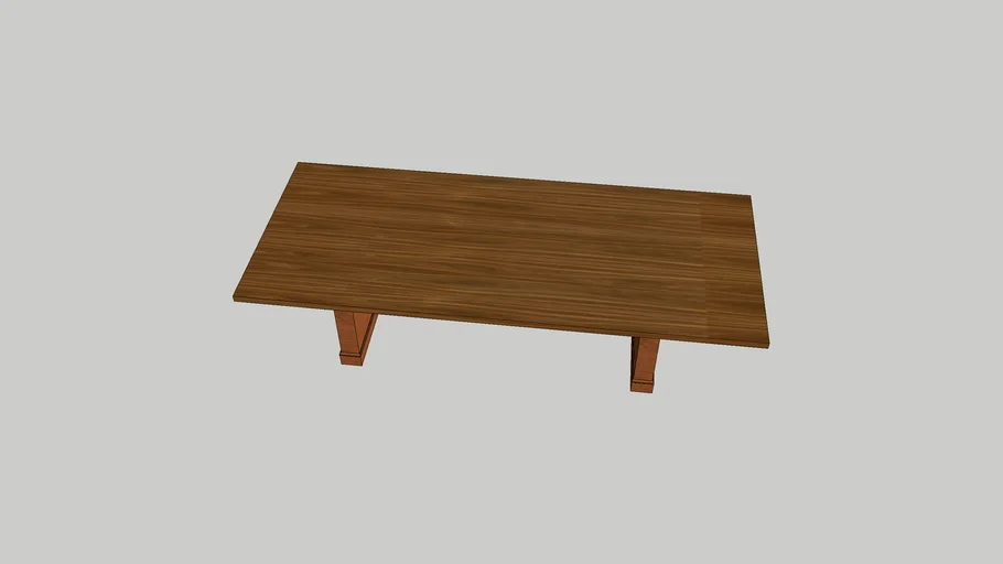 studio conference table | 3D Warehouse