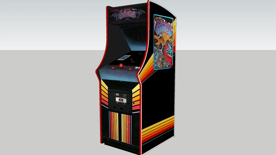 Gaplus arcade game | 3D Warehouse