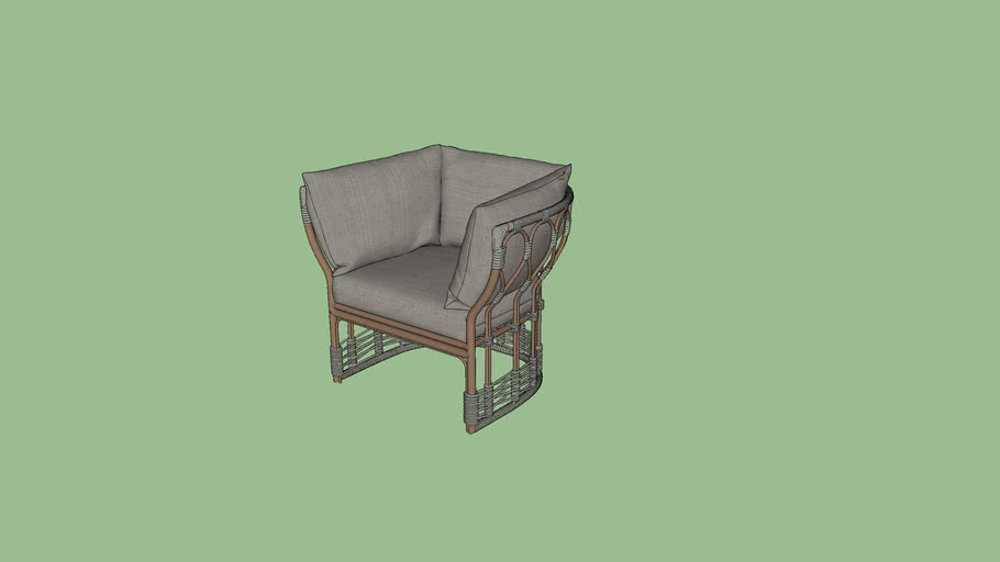 Poltrona Tulum - Tidelli | 3D Warehouse