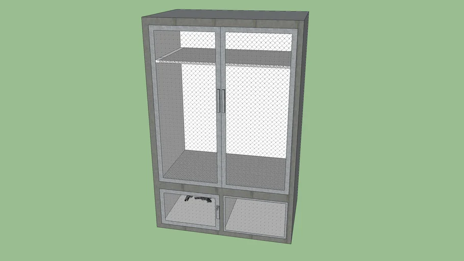 soldier locker | 3D Warehouse